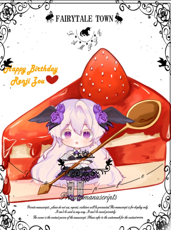 Draw cute chibi emote by Lizzi2212 | Fiverr