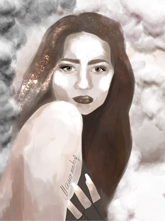 Drawing a portrait quickly and in high quality by Maaramaiden | Fiverr