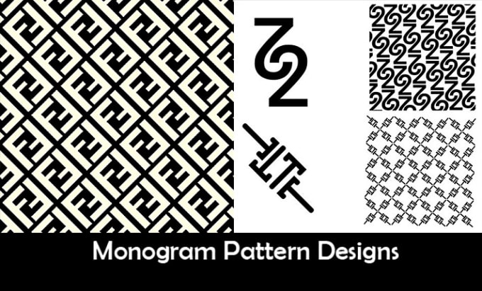 Design a seamless luxury monogram pattern for your brand by ...