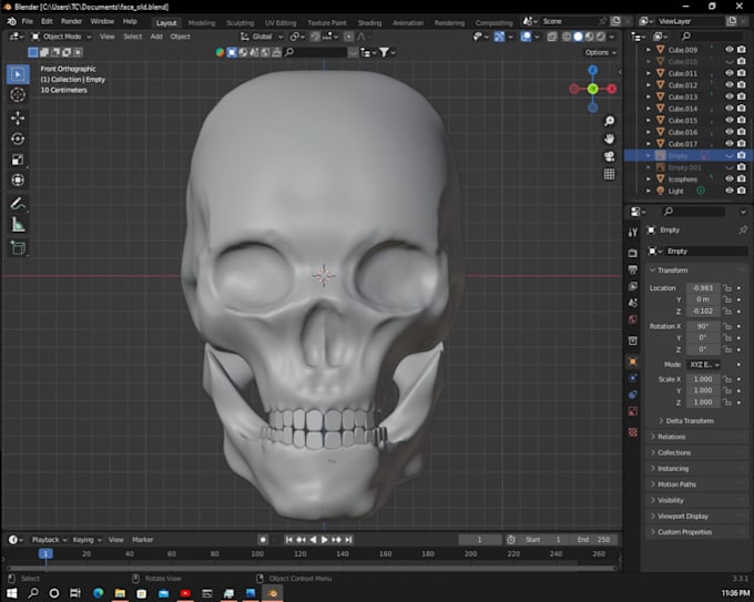 Make 3d model for you using blender by Tharu_akilaa | Fiverr