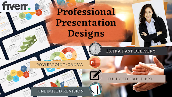 Create a modern professional powerpoint presentation quickly by Tharu ...