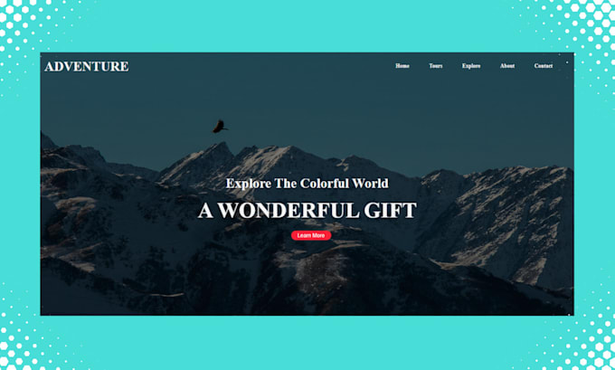 Design , redesign or customize website design with html, css, bootstrap by Sharifuddin662 | Fiverr