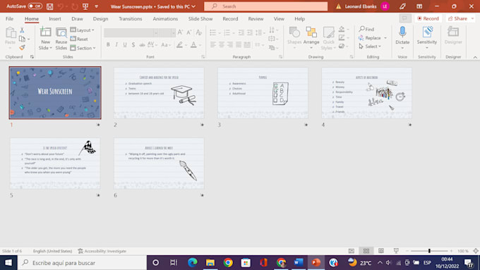 Organize and design your powerpoint presentation by Ashleyebanks | Fiverr