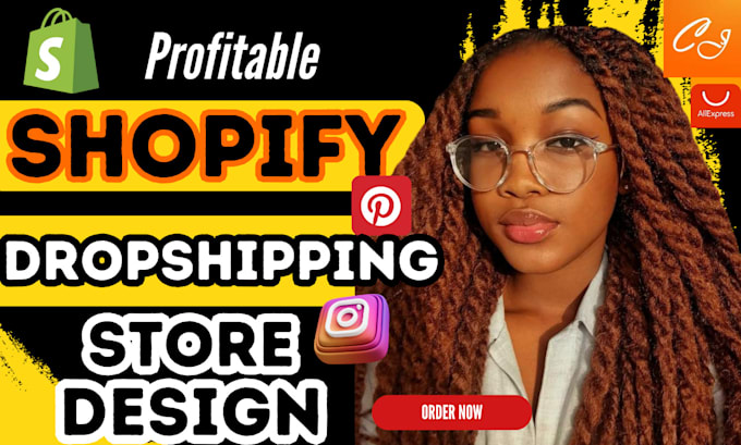 Setup profitable shopify website or shopify store design, shopify dropshipping by Effie_davila ...