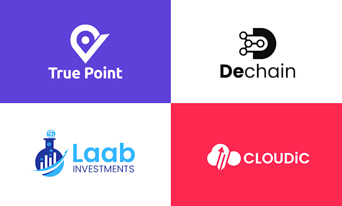 Do modern, tech, startup, and personal business logo by Illustron7 | Fiverr