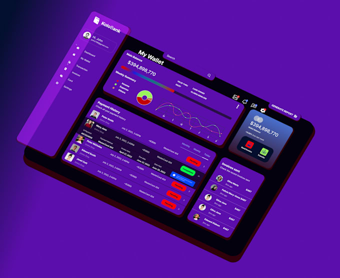 Create ui ux designs for dashboards and mobile apps by Wizfingerz | Fiverr Create ui ux designs for dashboards and mobile apps by Wizfingerz | Fiverr