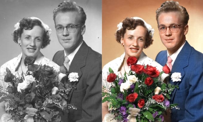 Restore and colorize your old photos by Kavishka9999 | Fiverr