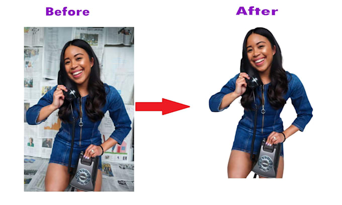 Do cut out image background removal professional by Ahrakib783 | Fiverr