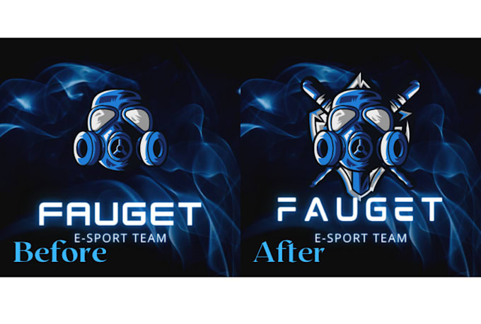 Redesign edit or update your existing logo creatively by Tazanka | Fiverr