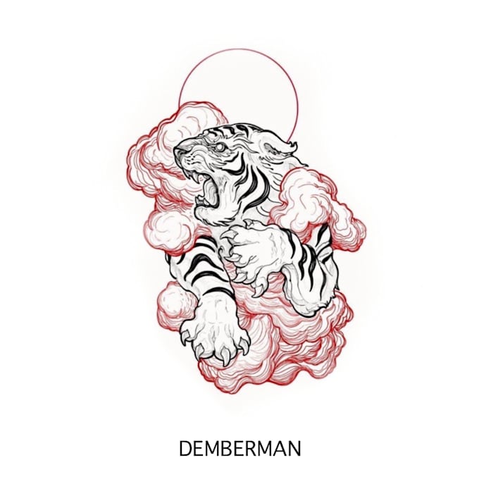 Make beautiful line art tattoo design by Demberman | Fiverr