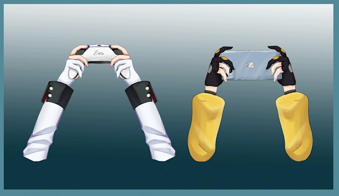 Make vtuber 2d assets or props for your character by Lyraerus | Fiverr