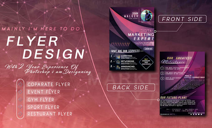 Do impressive flyer and poster design for you by Mahitrex_78 | Fiverr