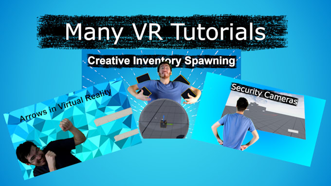 Develop blueprint assets for you virtual reality game by ...