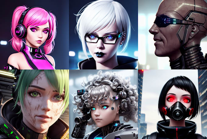 Create cyberpunk character for you with photoshop and ai by ...