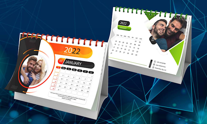 Design creative and most beautiful desk calenders by Yanu700 | Fiverr
