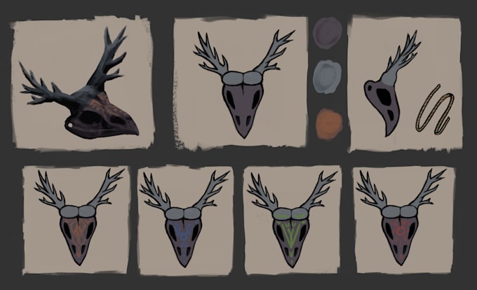 Design turnaround sheets for your game props by Jrtman | Fiverr