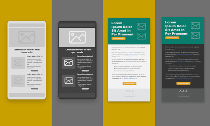 Design responsive html email template by Ashensenarathne | Fiverr