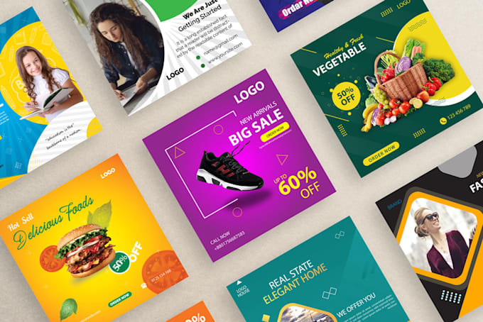 Design attractive social media post facebook post ads by Jobayerart ...