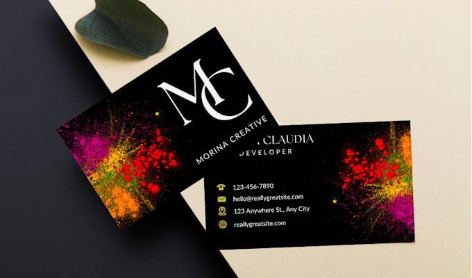 Design clickable digital business card or physical card by Eladriikram ... Design clickable digital business card or physical card by Eladriikram ...