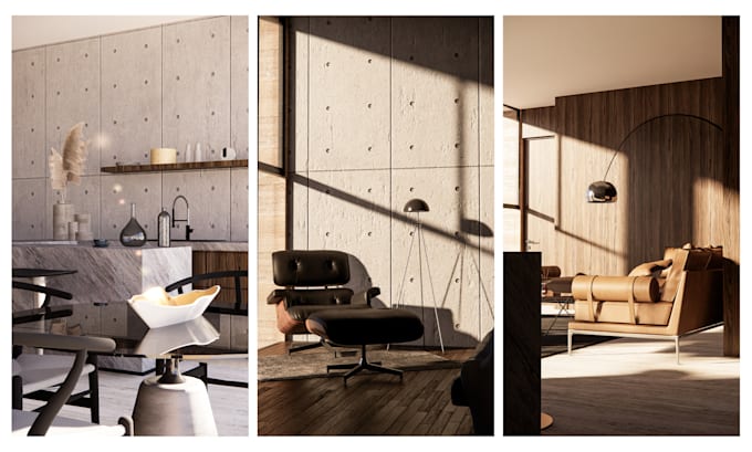 Create realistic 3d architectural renderings by Angelbolanosm | Fiverr