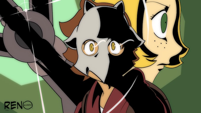 Your character like a ttgl art style by Soskewatanabe | Fiverr