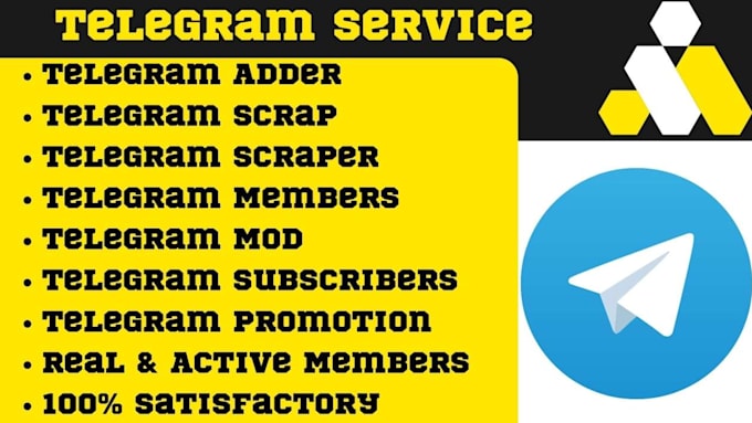 Do telegram scrap, telegram scraper, telegram adder and telegram ...