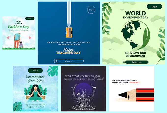 Be your best world days design creator by Rishi_sureliya | Fiverr