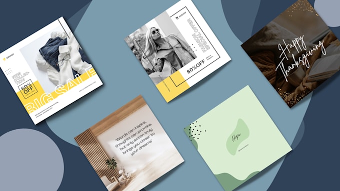 Design unique canva templates for your social media by Anushka72 | Fiverr