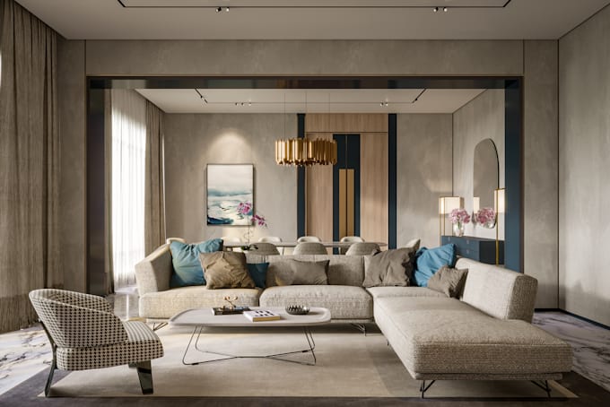 Design and render spaces by Aleksguy | Fiverr