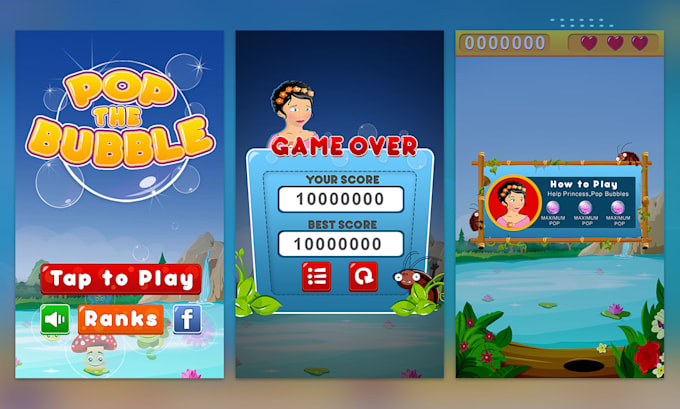 Design stunning professional 2d game ui, assets, props, icons by Malikadnan103 | Fiverr