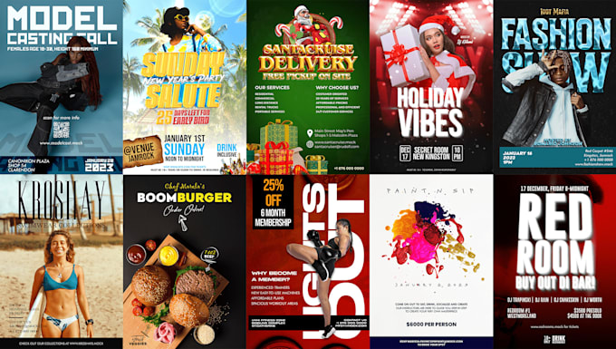 Design professional, unique posters by Tobucreate | Fiverr