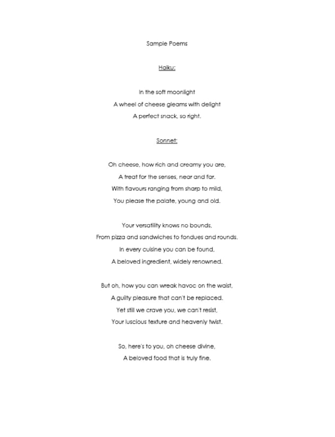 Create any poem about any topic you can imagine by Gavinblack679 | Fiverr