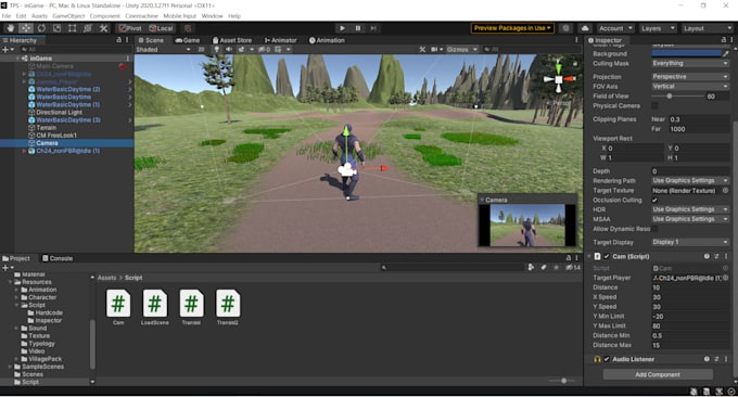 Create any 3d game prototype by Lesman_iman | Fiverr