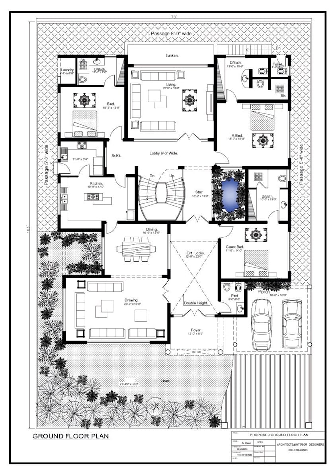 Do 2d and 3d residence and high rise building by Salmanarchitect | Fiverr