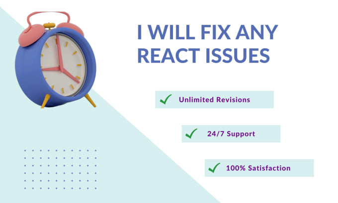 Fix react issues react bugs by Webpro313 | Fiverr Fix react issues react bugs by Webpro313 | Fiverr