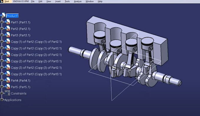 Do any project contain 3d and 2d models drawings by catia v5 by ...
