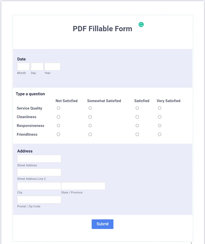 Create fillable pdf forms by Obaidrehman871 | Fiverr Create fillable pdf forms by Obaidrehman871 | Fiverr