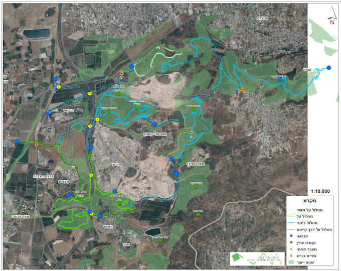 Design hiking and mtb trails by Isaccsoibelman | Fiverr