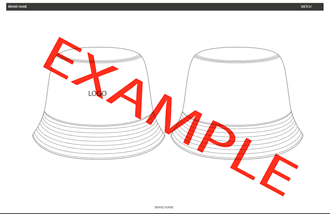 Create full tech pack for hats and caps by Fredericd_a | Fiverr