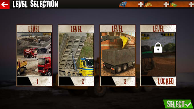 Design creative game art, modern game ui design for mobile by ...