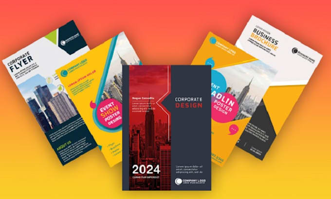 Design professional flyer, brochures, product catalog, booklet ...