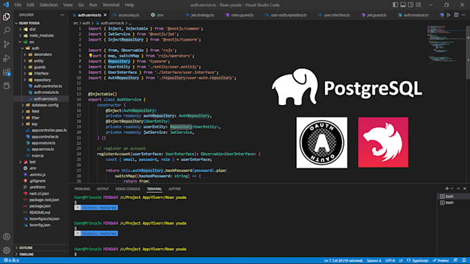 Create Crud Using Nest Js And Postgres By Pangeranjonatha Fiverr