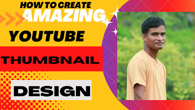 Give you a beautiful youtube design thumbnail by Mobarok585 | Fiverr