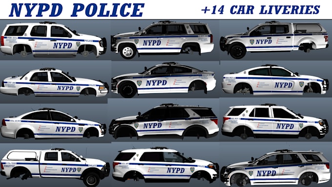 Make livery pack for fivem, gta 5 police, ems car pack by ...
