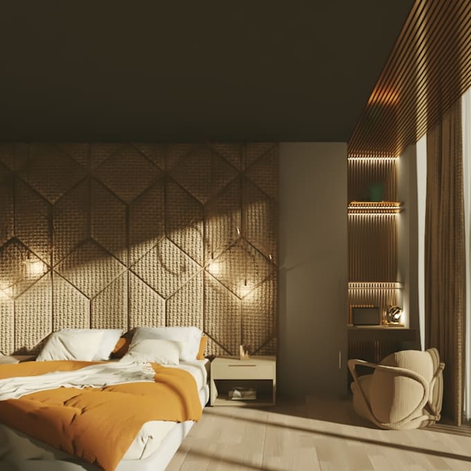 Design your dream bedroom by Rodinadesign | Fiverr