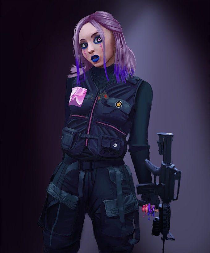 Create custom character art from games or shows by Joebuxton997 | Fiverr