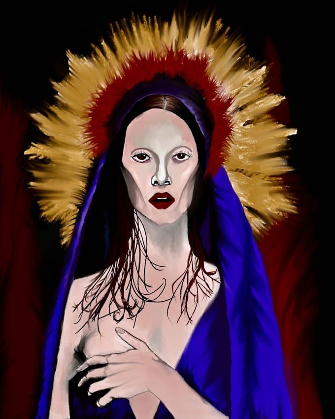 Draw your portrait in an amazing and unique style by Nikskhirtladze ...