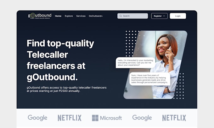 Design modern responsive website ui ux landing page in figma by Afaqihdeaz | Fiverr