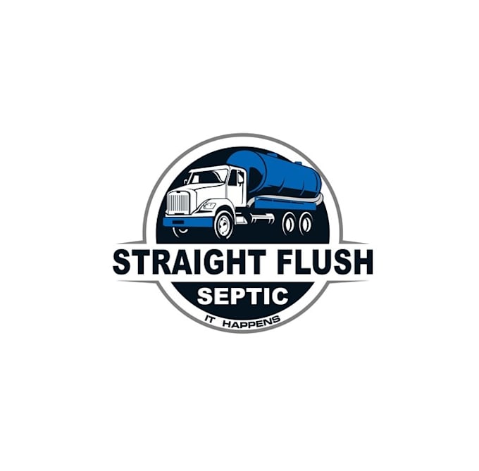 Design beautiful nice straight flush septic logo by William_cobb76 | Fiverr