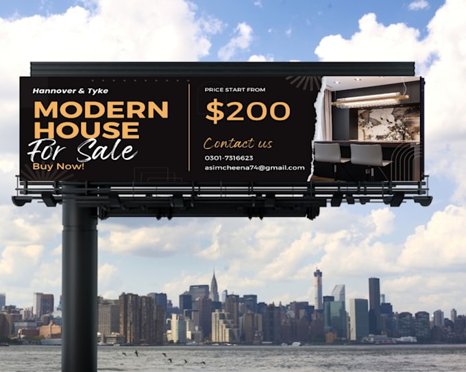 Design luxury billboard,yard signage,sign and signage by Asimcheena ...